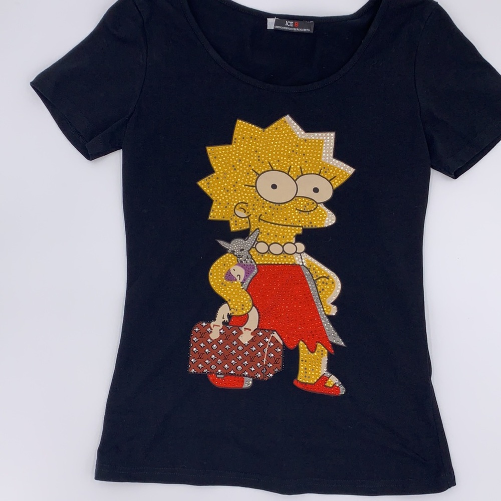 Iceberg Lisa Simpson Tee - Gem
